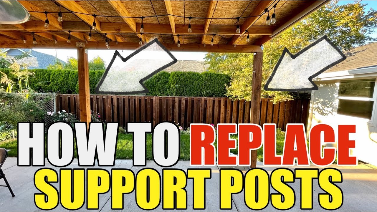 How to Replace Porch Support Posts: Step-by-Step DIY Guide for Load ...
